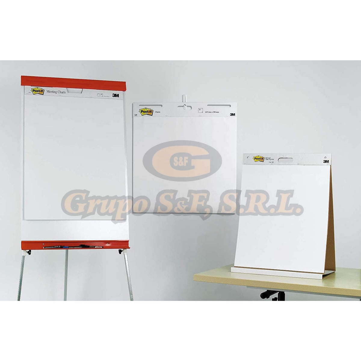 LIBRETA P/ROTAFOLIO 25X30" ADH. 3M