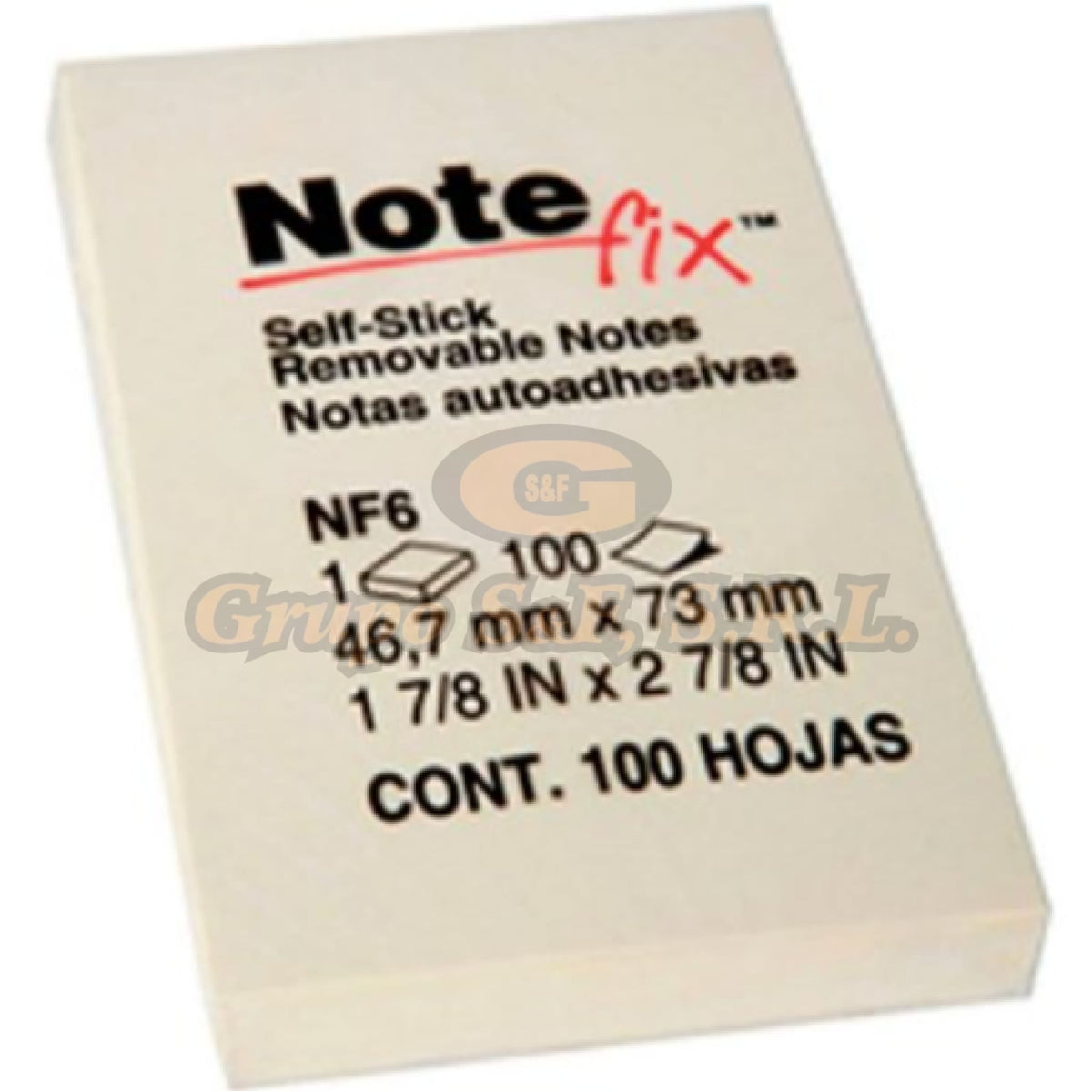 POST-IT 2X3 AMA. 3M NOTE FIX NF6