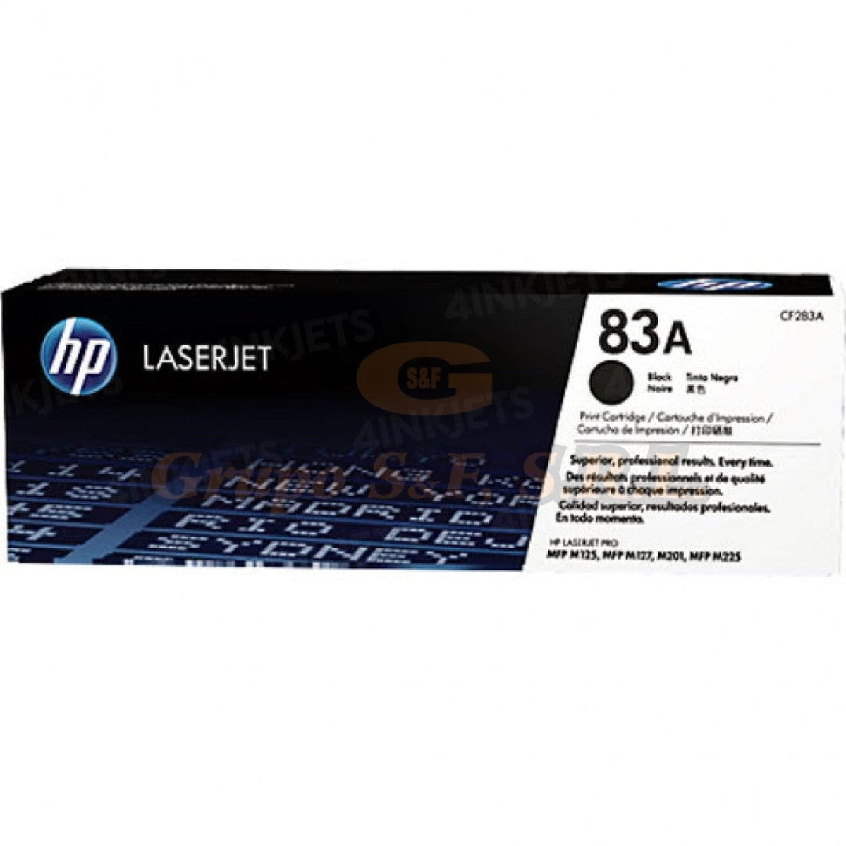 TONER HP 283A ORIG. NEGRO (CF283A)